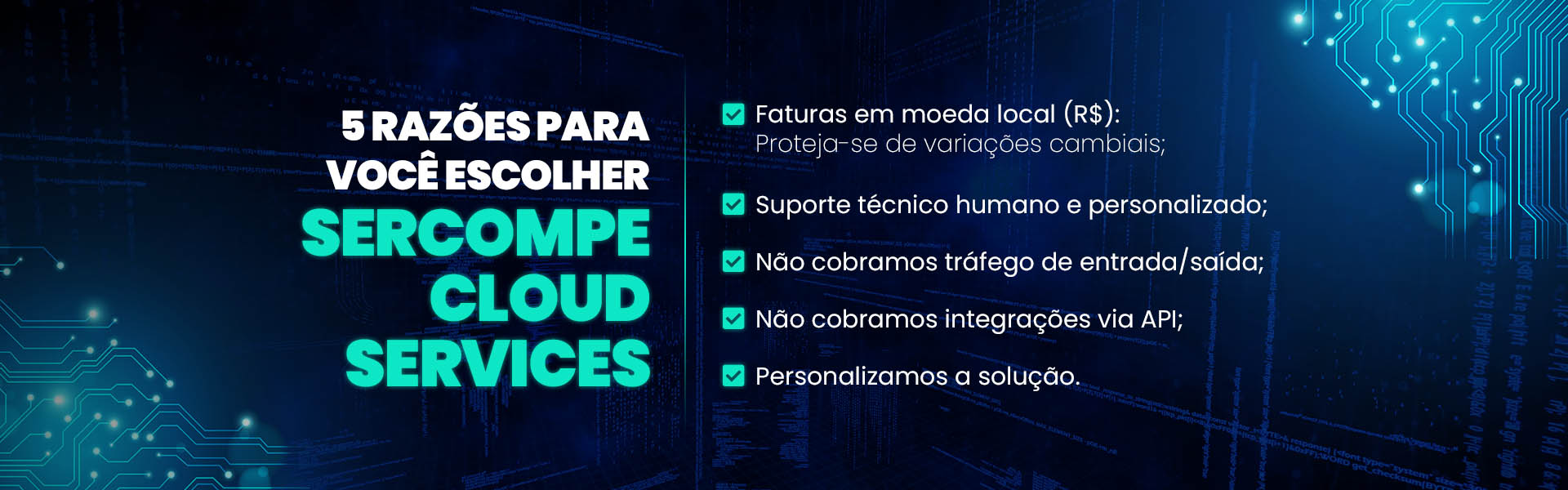 Serviços de Computação em Nuvem | Sercompe